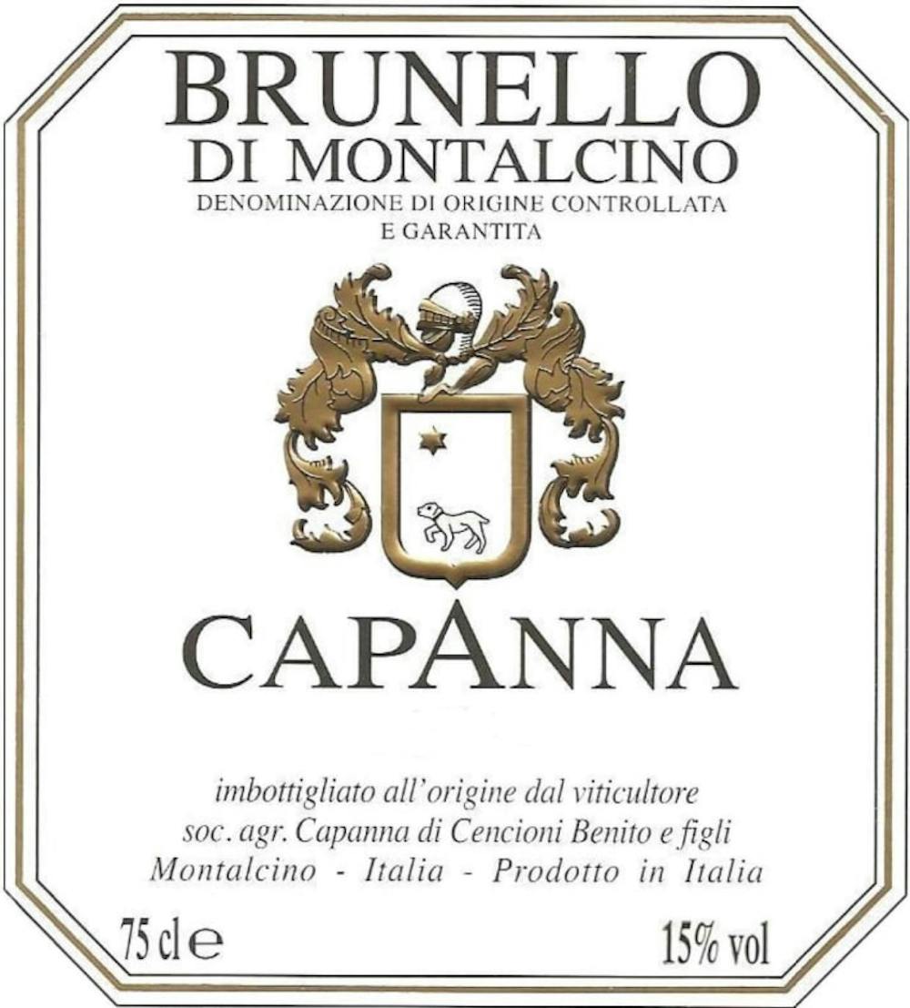CapAnna Brunello Di Montalcino 2019 :: Italian Red