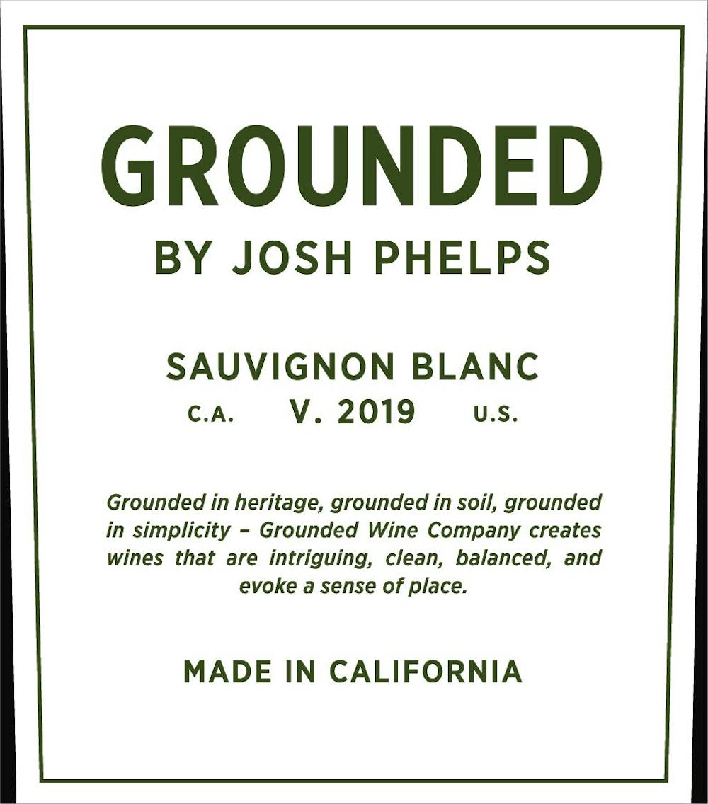Grounded by Josh Phelps Sauvignon Blanc 2023 :: Sauvignon Blanc