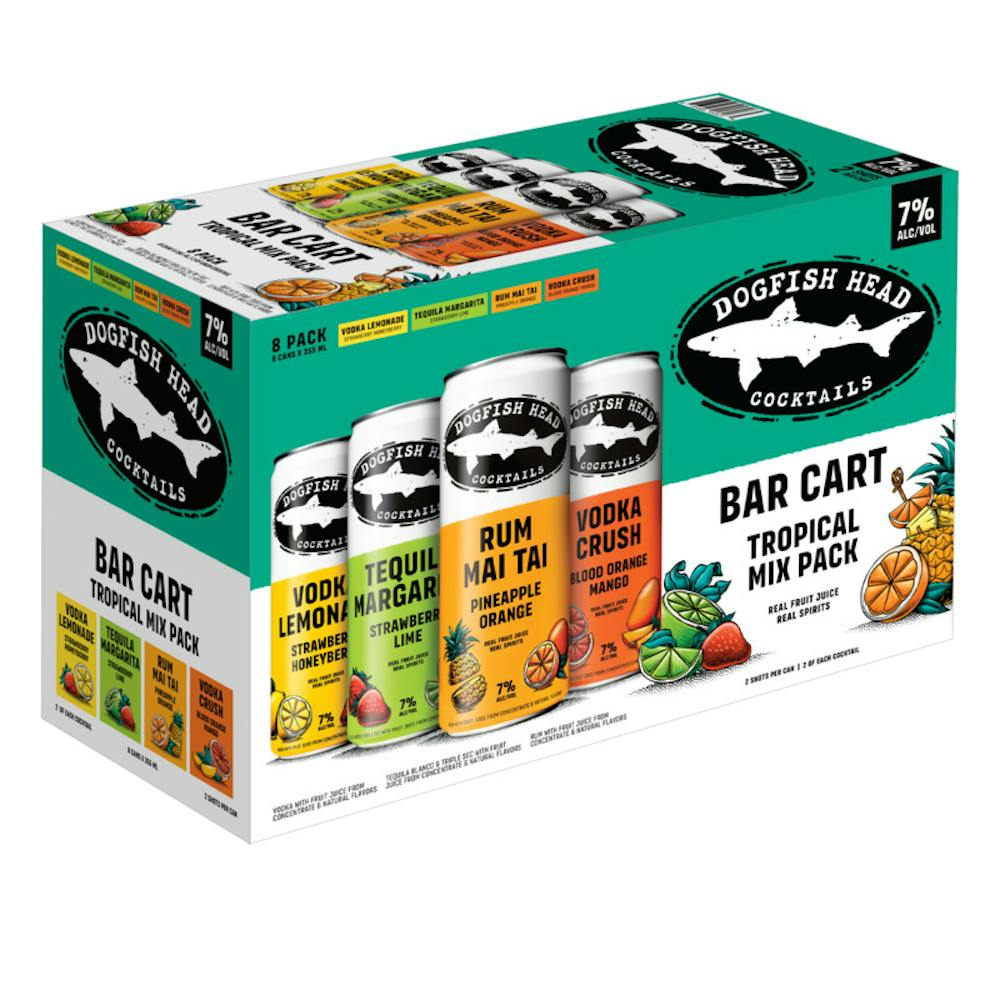 Dogfish Head 'Tropical Mixed' Bar Cart 8-355 Cans :: Ready to Go Cocktails