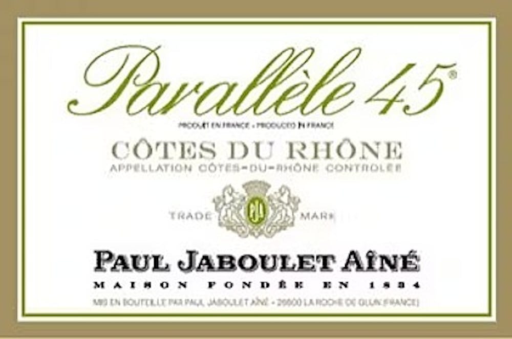Paul Jaboulet 'Parallele 45' Cotes du Rhone Blanc 2022 :: Rhone Blend White