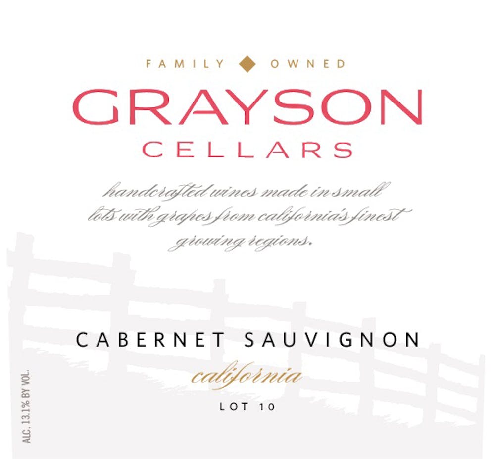 Grayson Cellars Cabernet Sauvignon 2022 :: Cabernet Sauvignon