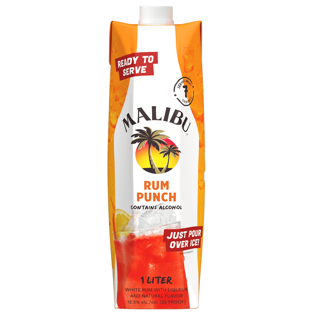 Malibu 'Rum Punch' RTD Cocktail 1.0L :: Ready to Go Cocktails