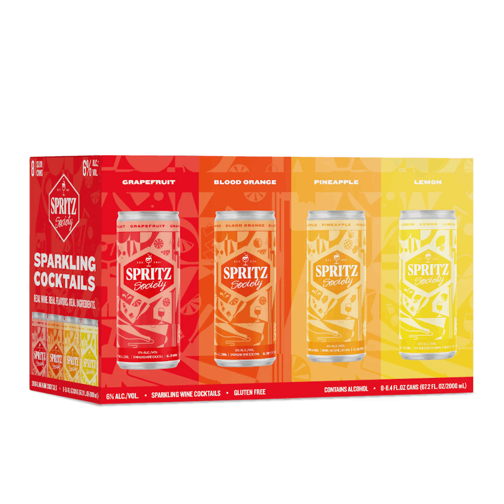 Spritz Society Variety Pack 8-250ml cans :: Can Wine & Wine Cocktails