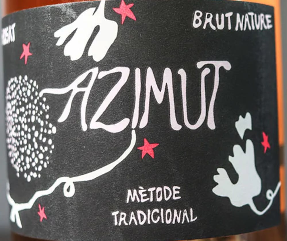 Azimut Sparkling Rosat Brut Nature 2022 :: Spanish Red