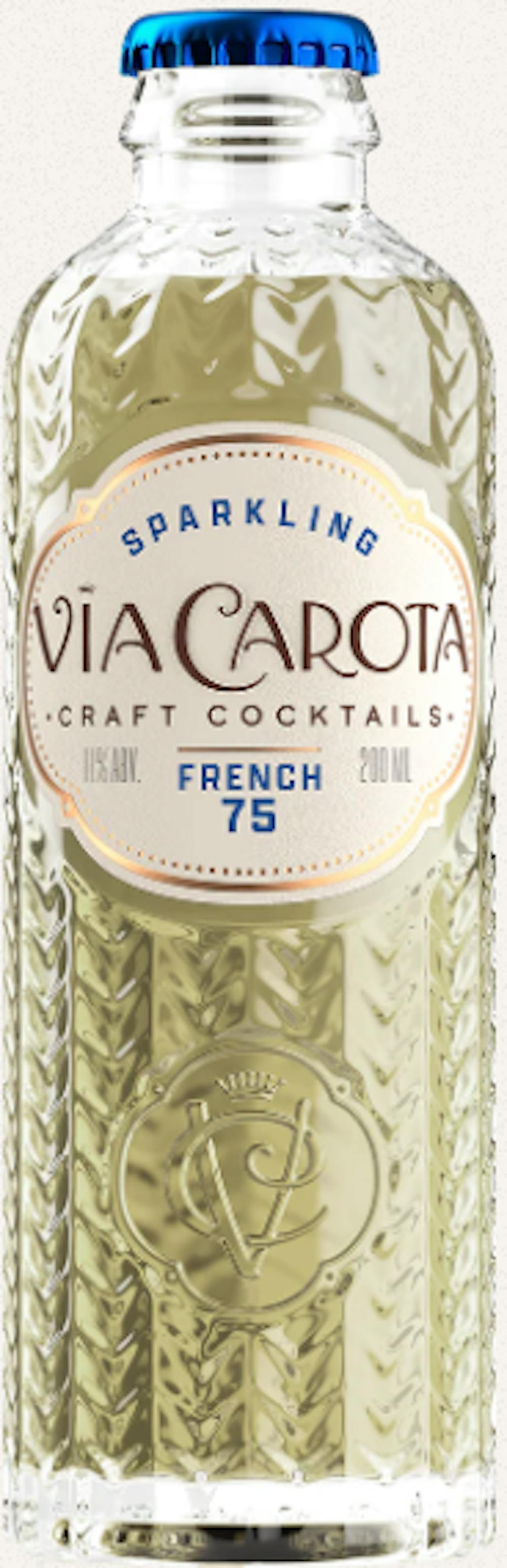 Via Carota French 75 Sparkling Cocktail 200ml :: Ready to Go Cocktails