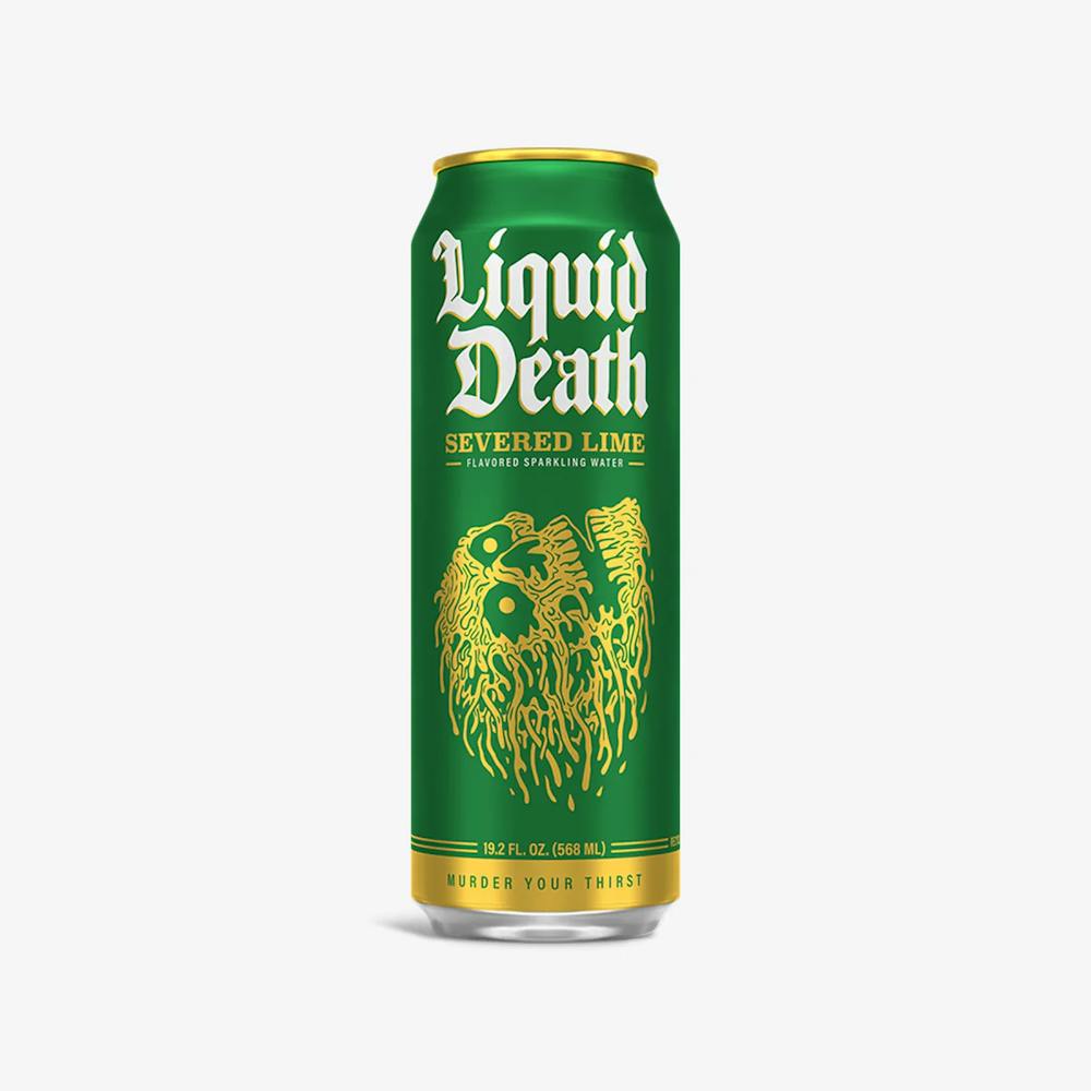Liquid Death Severed Lime Sparkling Water 19.2oz Can :: Water