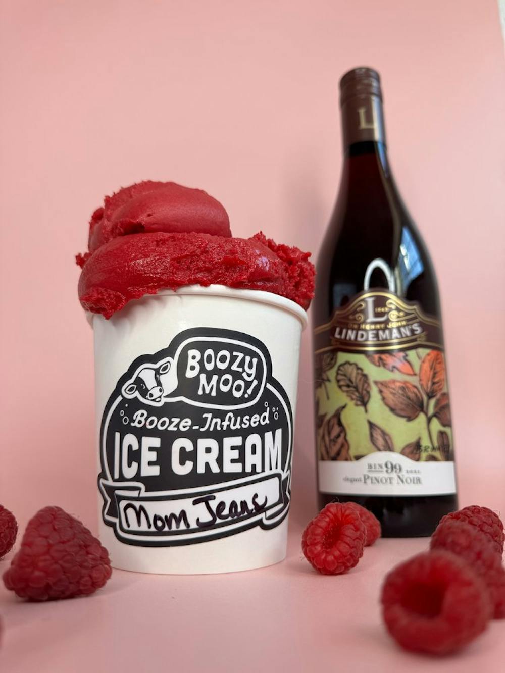 Boozy Moo! Ice Cream Mom Jeans Sorbet Pint :: Snacks, Chips, Crackers