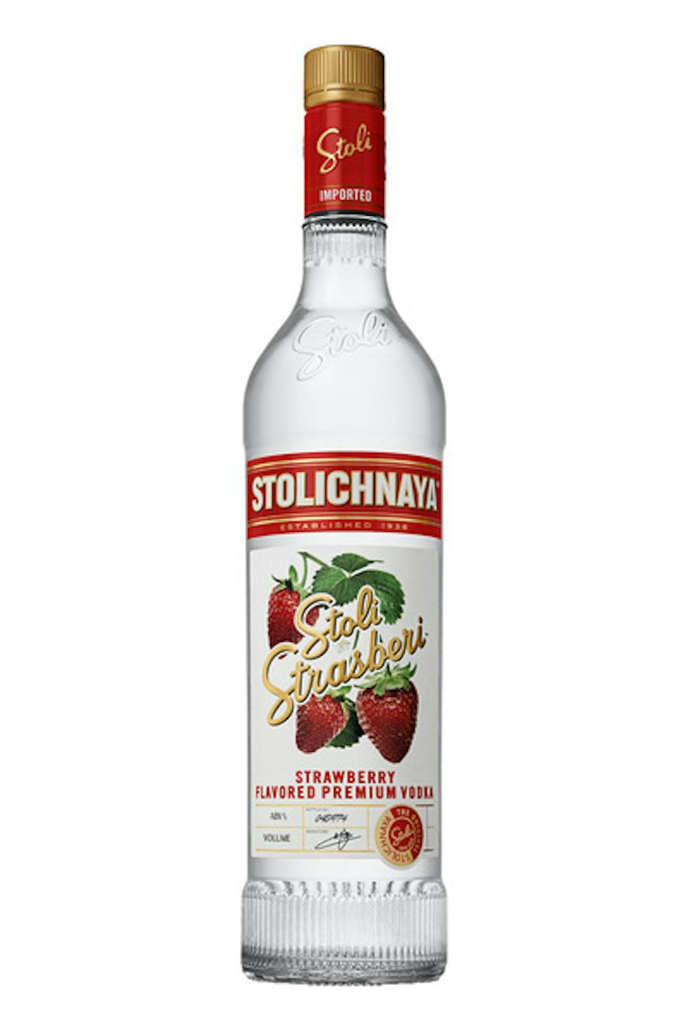 Stoli Vodka Strasberi 1.0L Strawberry Flavored :: Vodka