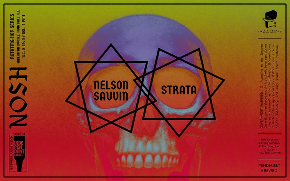 Twin Elephant Brewing Company NOSH: Nelson & Strata 16oz Can :: IPA/DIPA