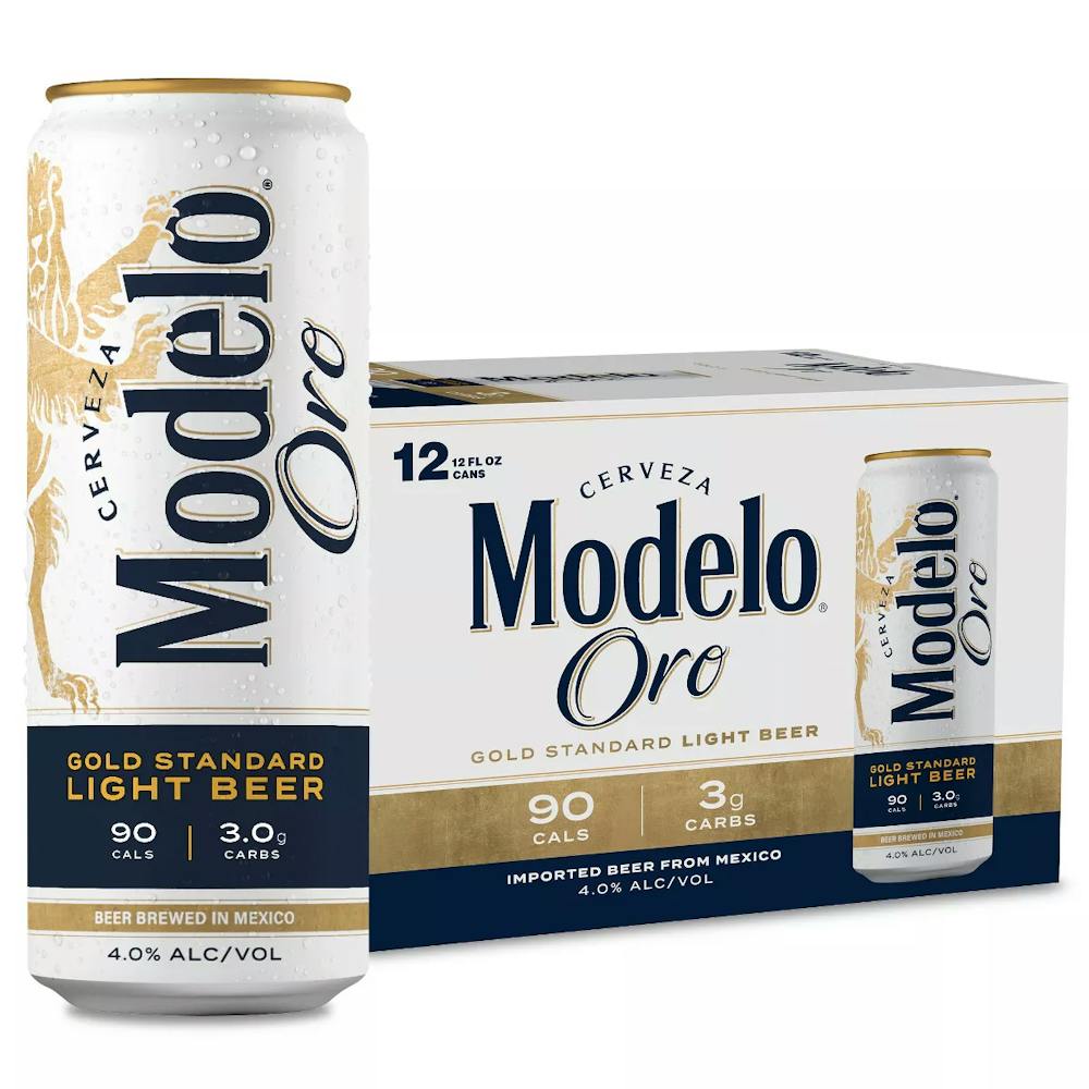 Modelo Oro Mexican Light Lager Beer 12-12oz Cans :: Pilsner/Lager