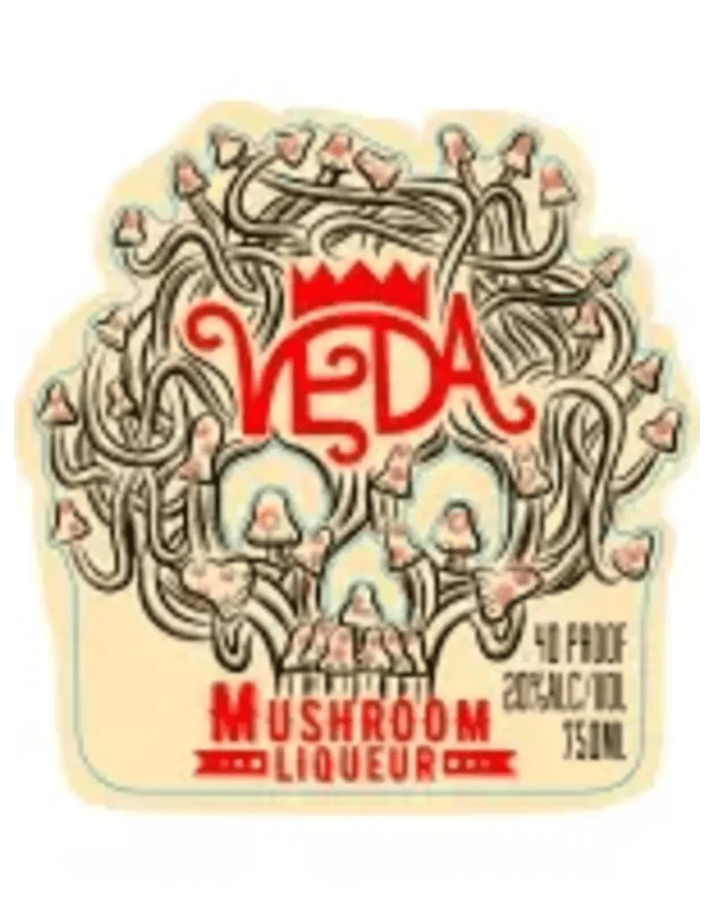 Veda Mushroom Liqueur 750ml :: Cordials & Liqueurs