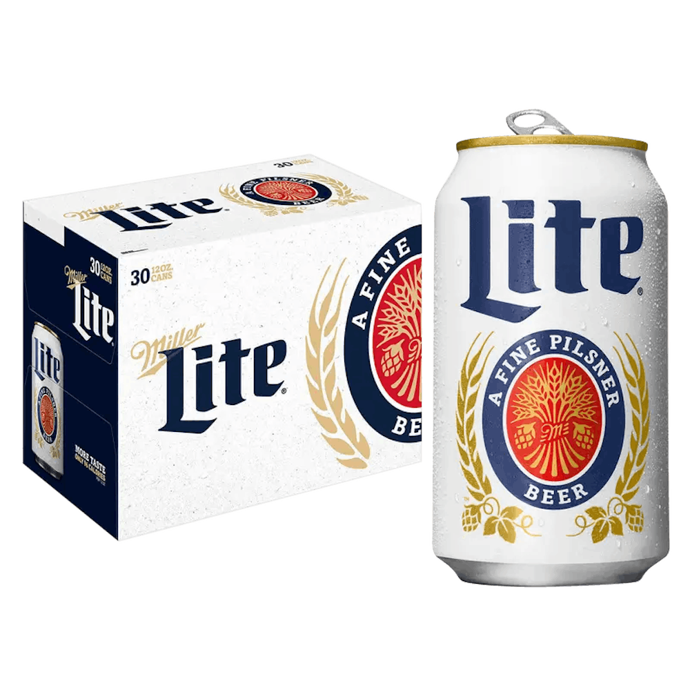Miller Lite Pilsner Beer 30-12oz Cans :: Pilsner/Lager