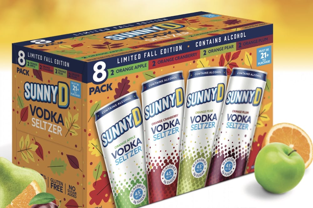 Sunny D 'Fall Variety Pack' Vodka Seltzer 8-355ml Cans :: Ready to Go ...