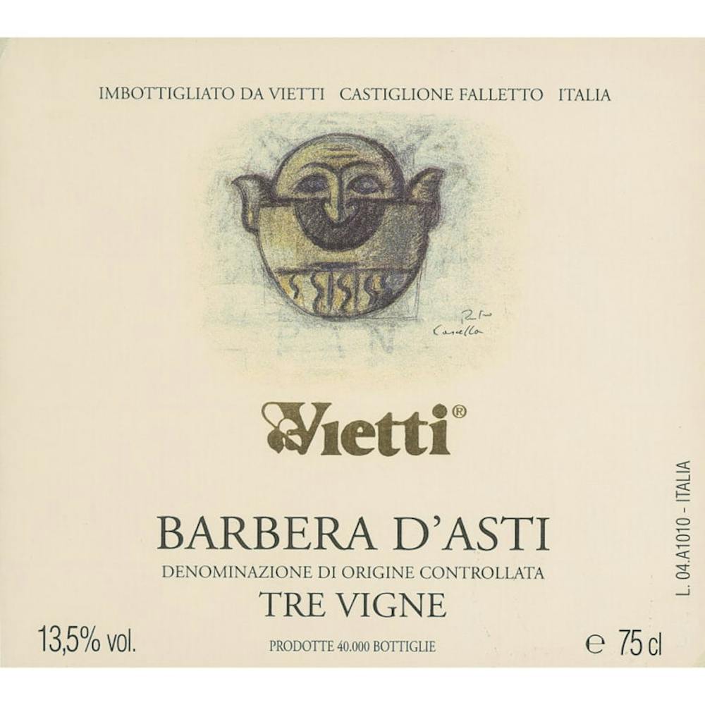 Vietti 'Tre Vigne' Barbera d' Asti 2022 :: Italian Red