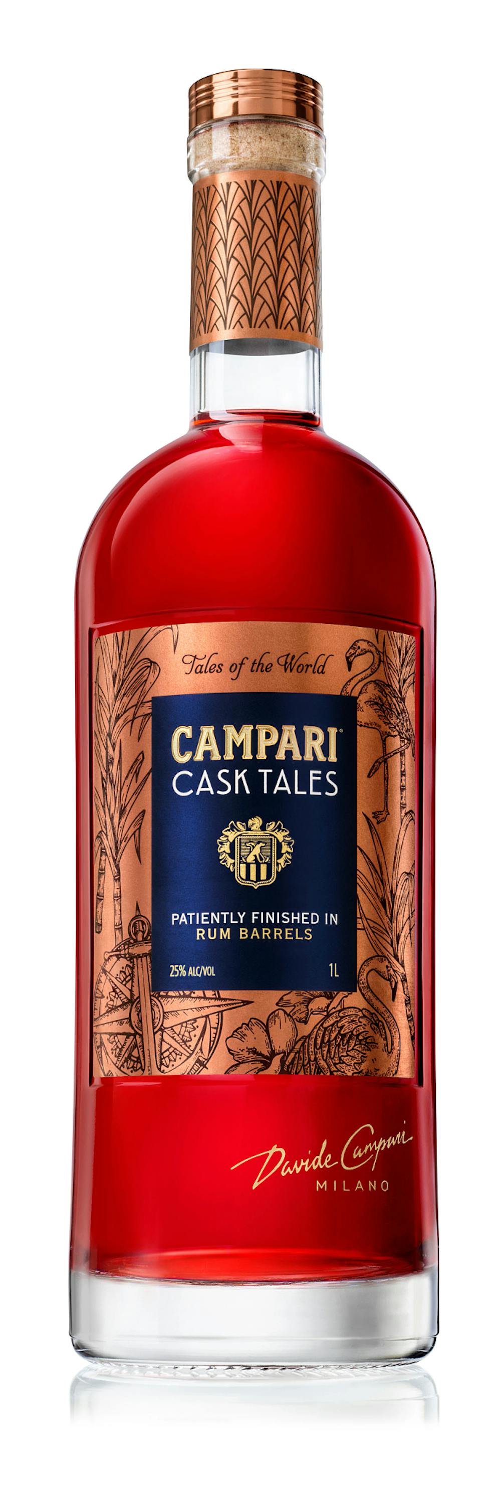 Campari 'Cask Tales' Rum Barrel Finish 1.0L :: Aperitifs & Digestifs