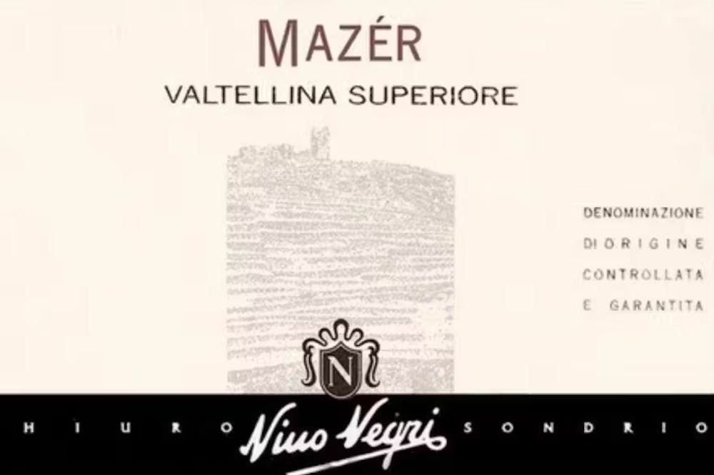 Nino Negri 'Mazer' Valtellina Superiore DOCG 2021 :: Italian Red