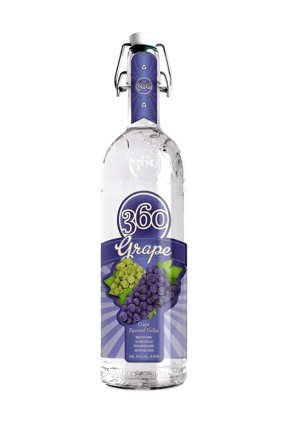 360 Grape Vodka 1.0L Eco Friendly :: Vodka
