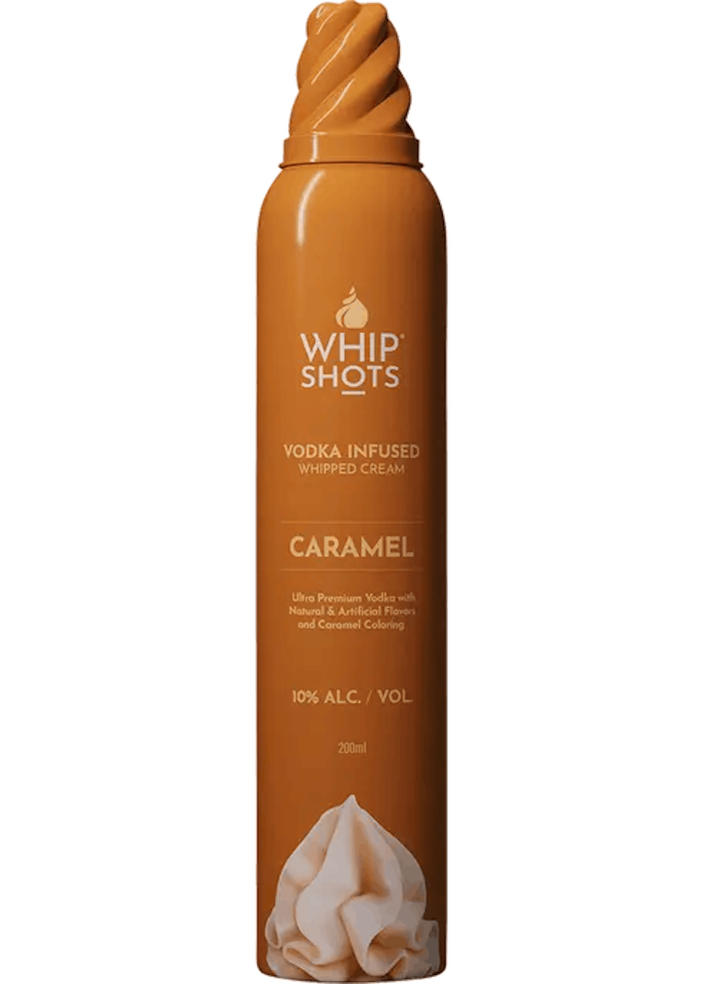 Whipshots 'Caramel' Vodka Infused Whipped Cream 200ml :: Ready to Go ...