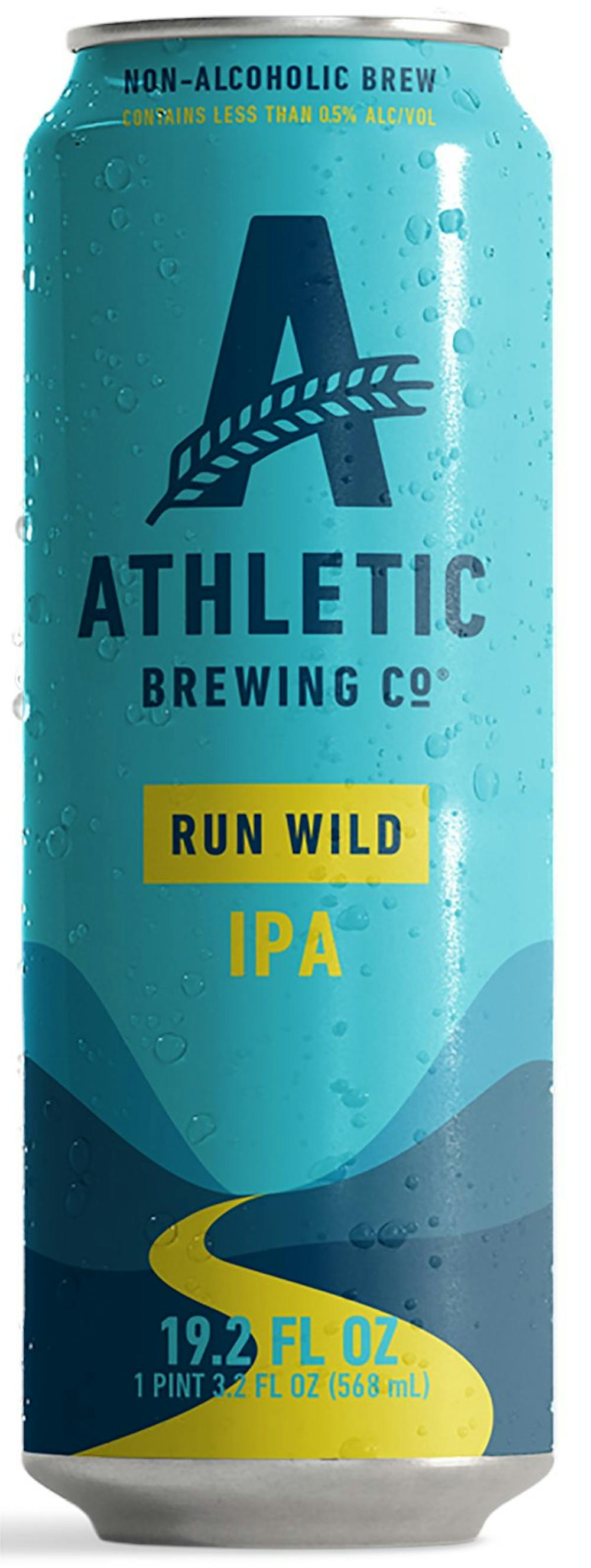 Athletic Brewing Co. Run Wild IPA Tallboy 19.2oz :: Non-Alcoholic Beer