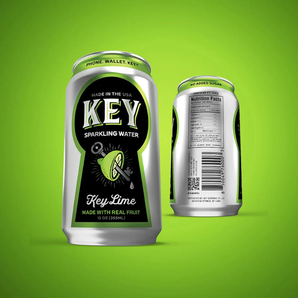 KEY Key Lime Sparkling Water 6-12oz Cans :: Water