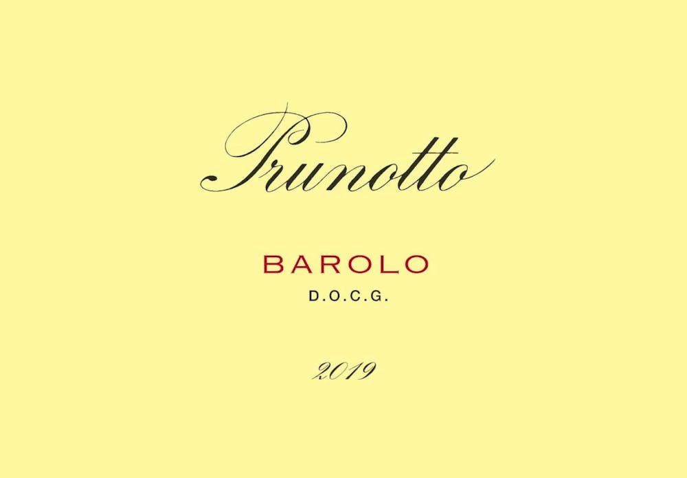 Prunotto Barolo 2019 :: Italian Red