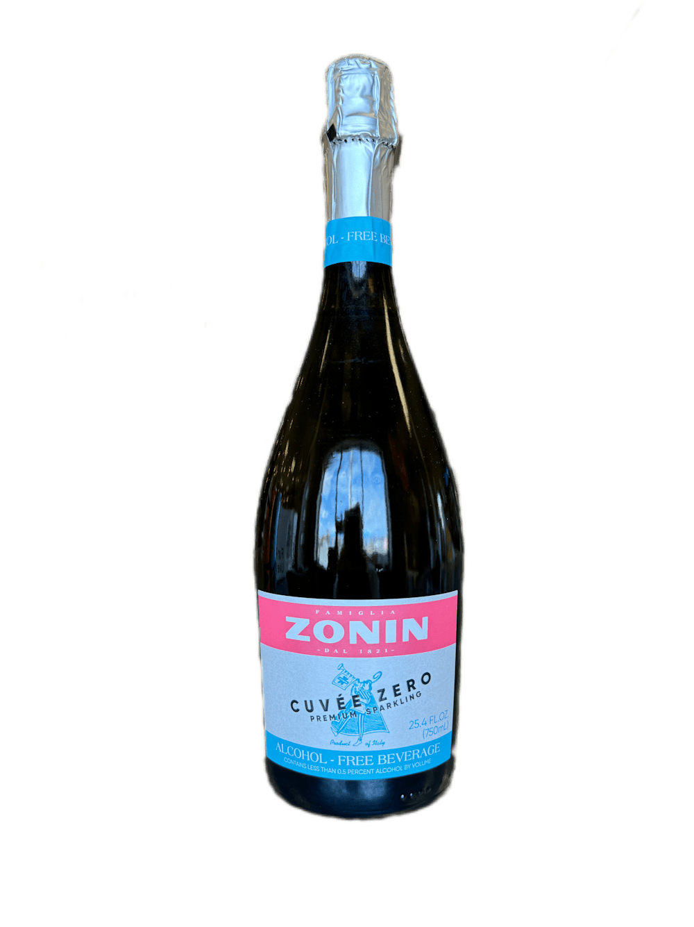 Zonin 'Cuvee Zero' Non-Alcoholic Prosecco 750ml :: Non-Alcoholic ...