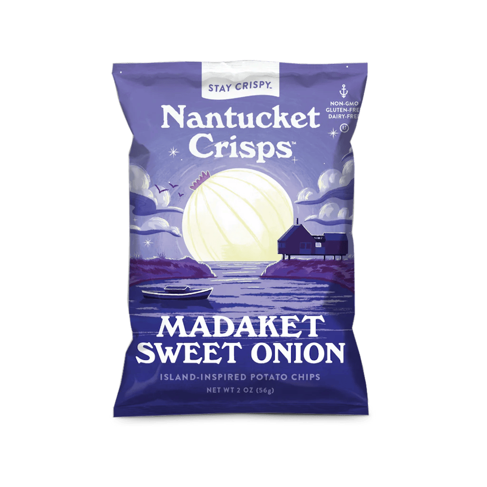 Nantucket Crisps Madaket Sweet Onion Potato Chips 2oz :: Snacks, Chips ...