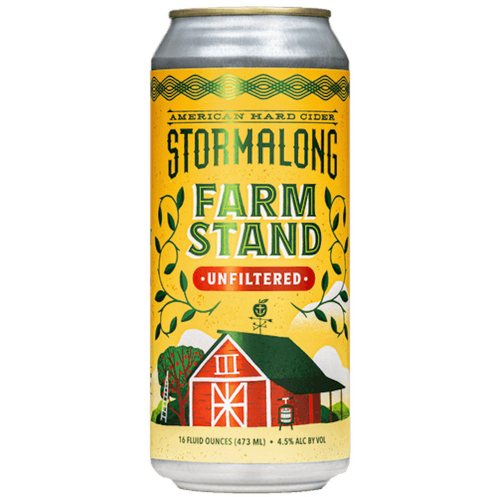 Stormalong Farmstand Unfiltered Hard Cider 16oz Can :: Other / Variety ...
