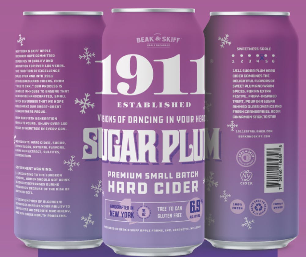 1911 Cidery Sugar Plum Cider 4-16oz Cans :: Cider