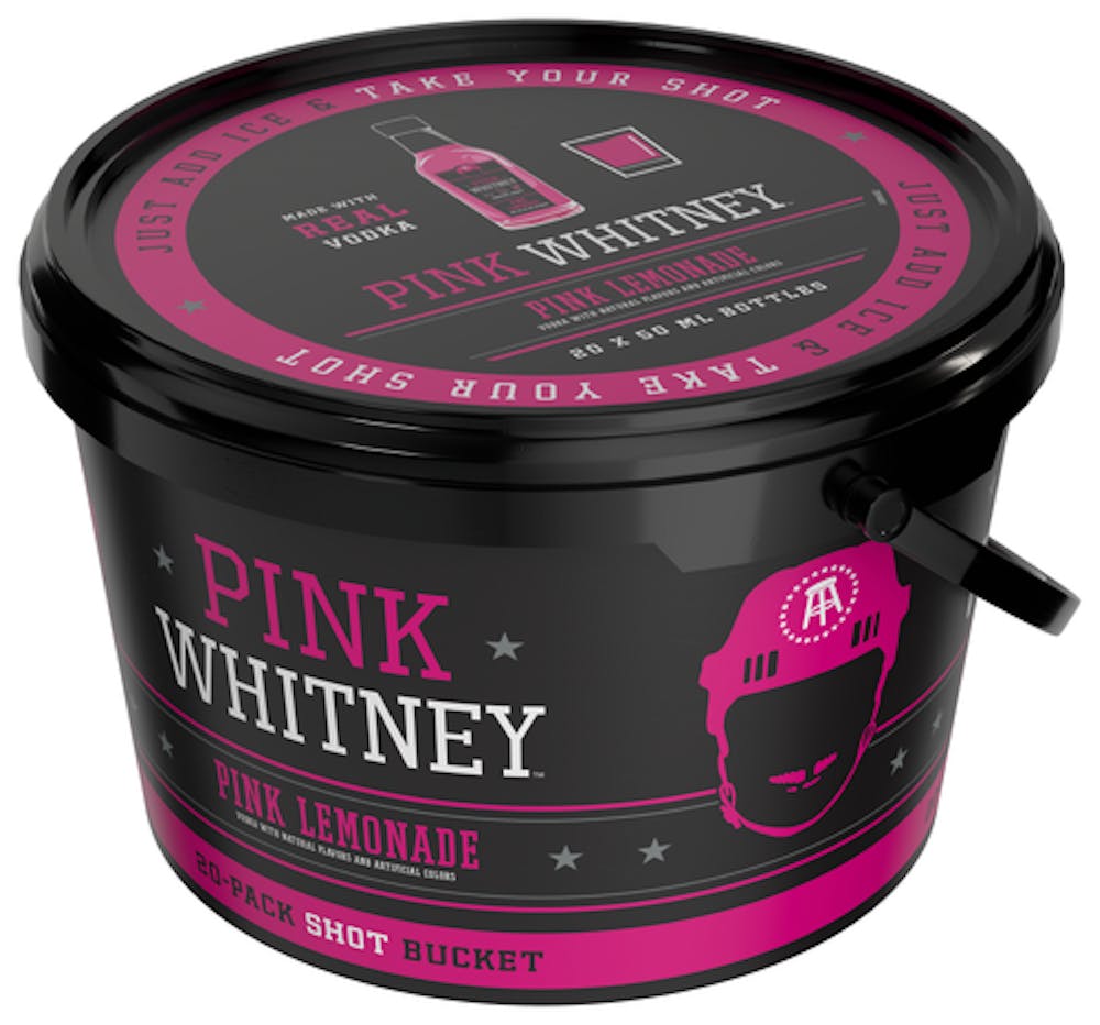 Pink Whitney Vodka Party Bucket 20-50ml Bottles :: Vodka