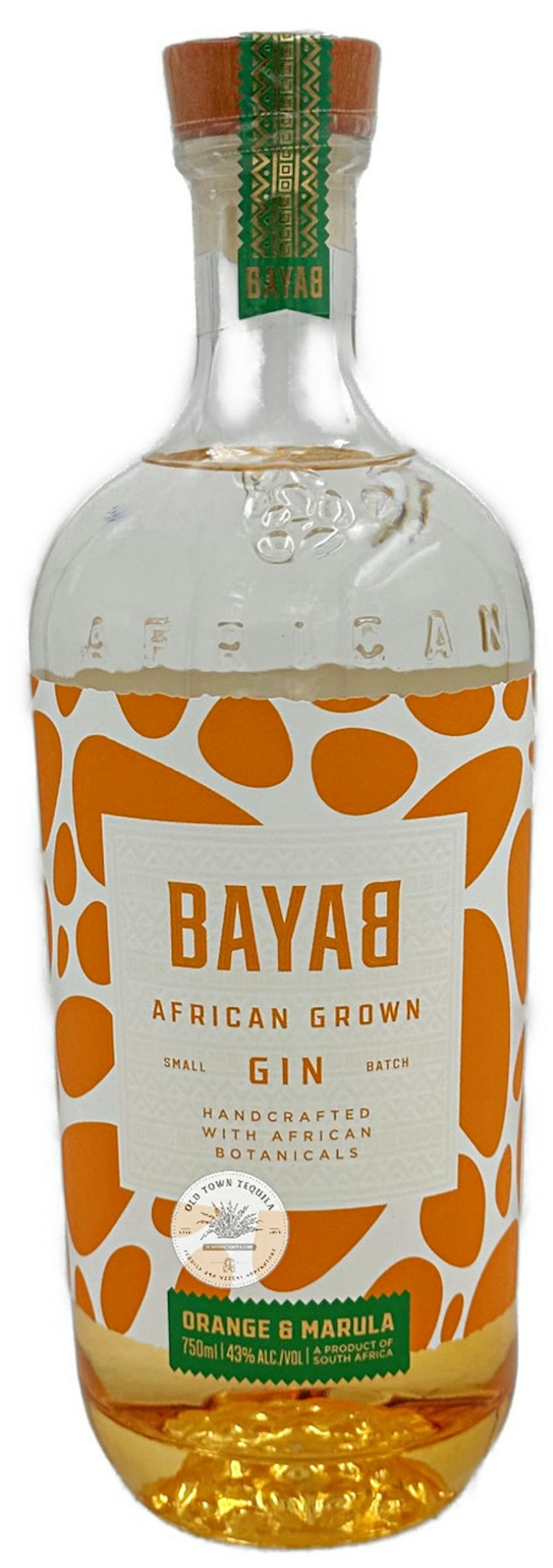 Bayab African Grown Orange & Marula Gin 750ml :: Gin