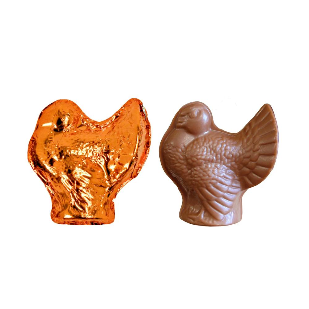 Solid Milk Chocolate Turkeys by Vermont Nut Free :: Chocolate