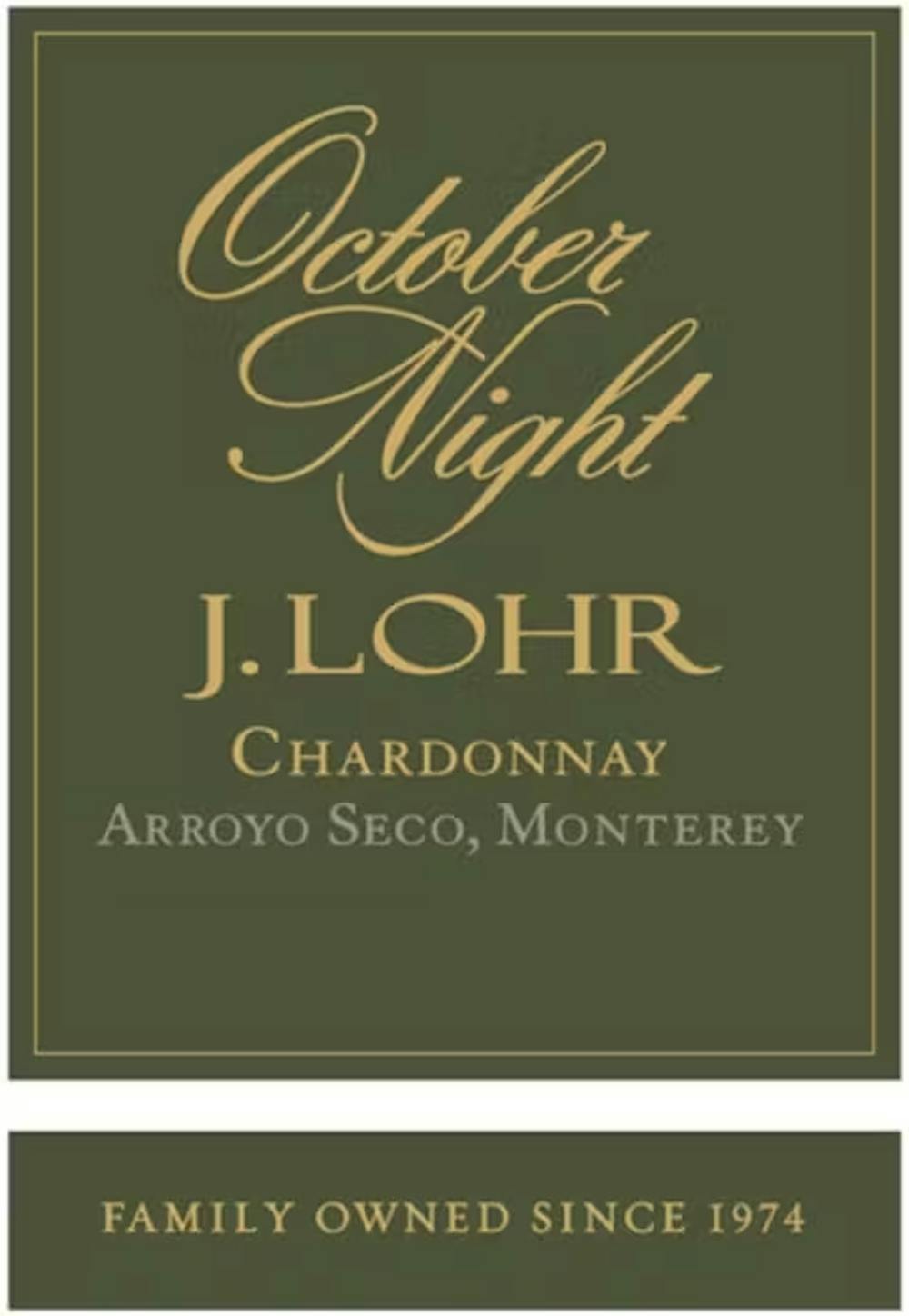 J Lohr 'October Night' Chardonnay 2023 :: Chardonnay