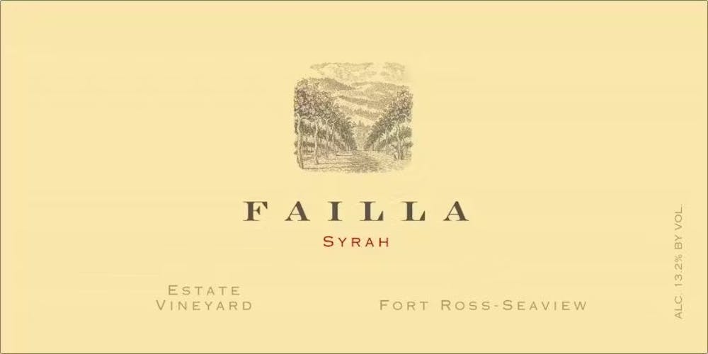 Failla 'Fort Ross Seaview' Syrah 2022 :: Shiraz / Syrah