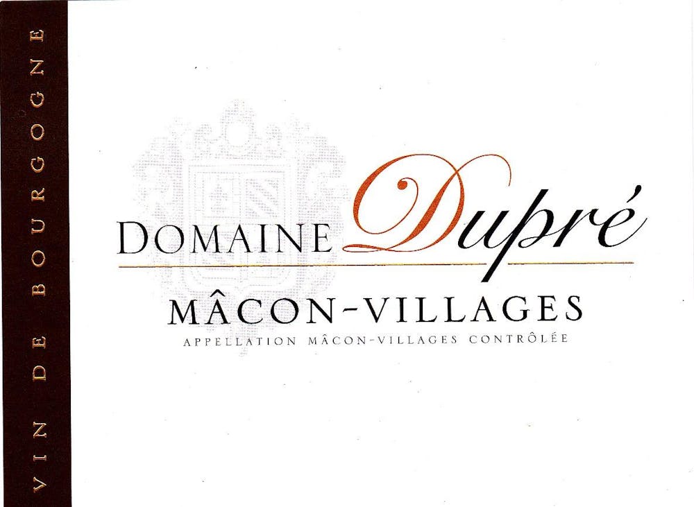 Domaine Dupre Macon-Villages 2023 :: Burgundy White