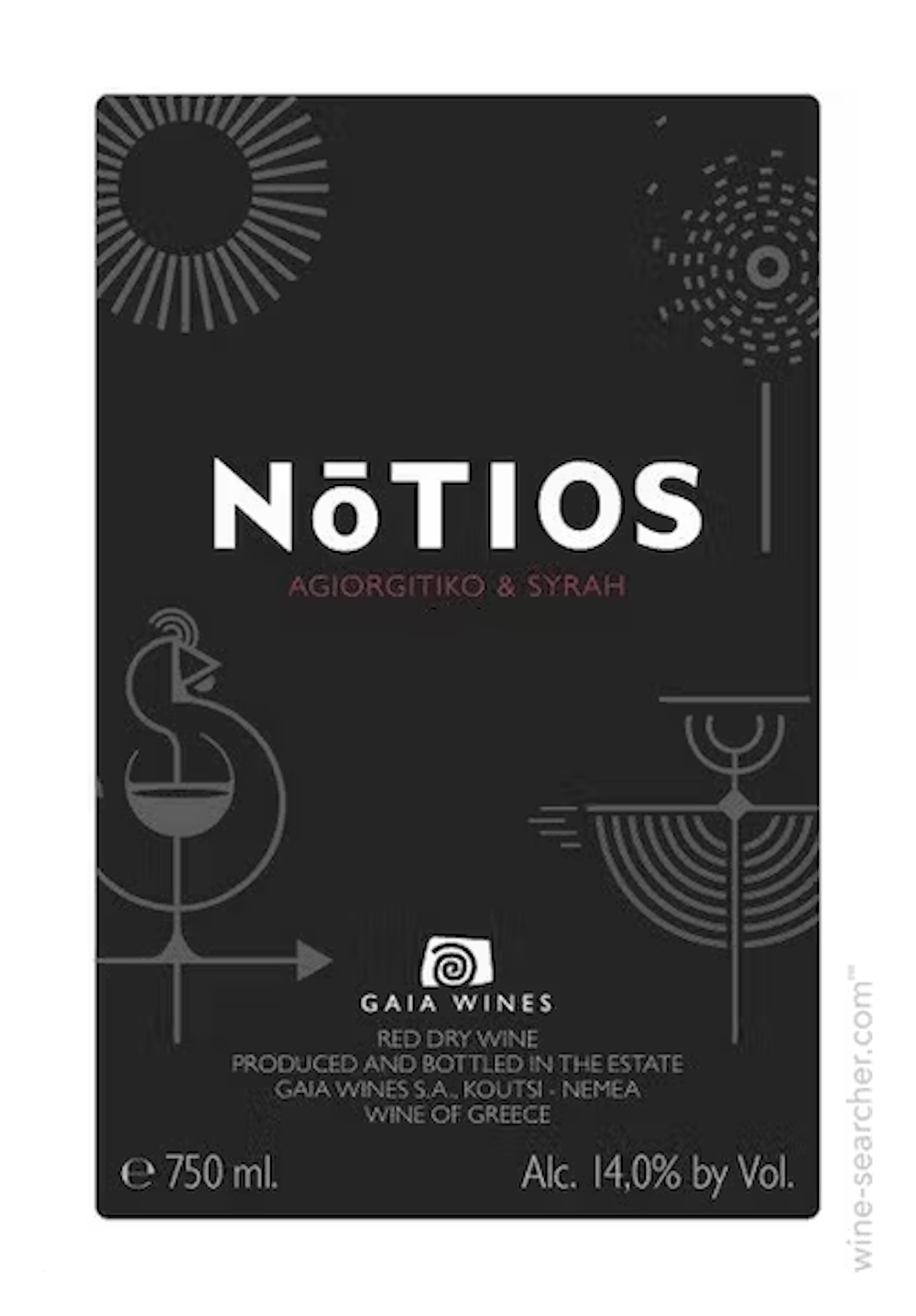 Gaia 'Notios' Red Agiorgitiko/Syrah 2023 :: Other Red Wines