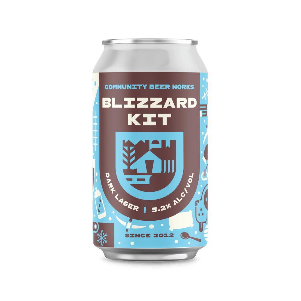 Community Beer Works Blizzard Kit Dark Lager 16oz :: Pilsner/Lager