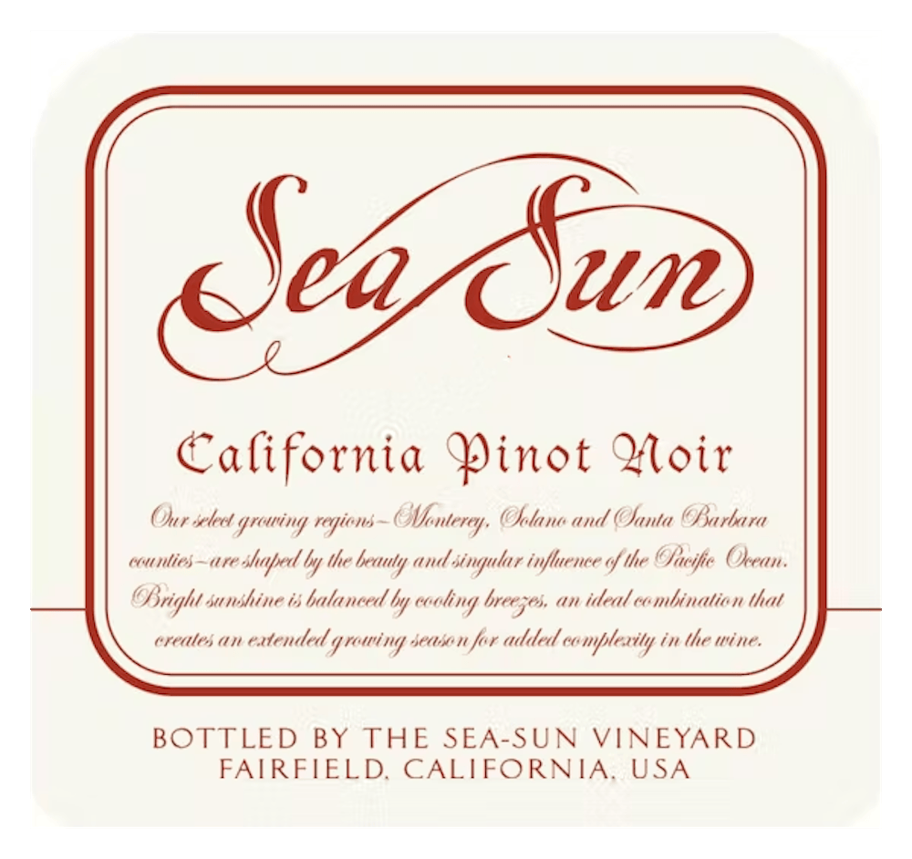 Sea Sun By Caymus Family Pinot Noir 2022 :: Pinot Noir
