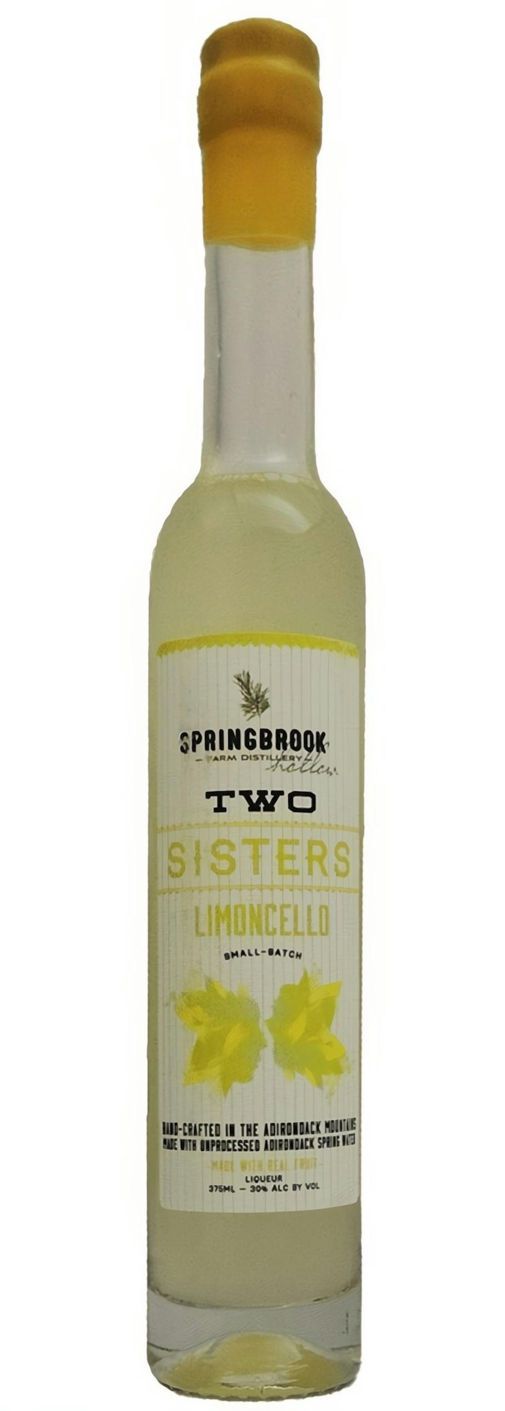 Springbrook Hollow Two Sisters Limoncello 375ml :: Limoncello