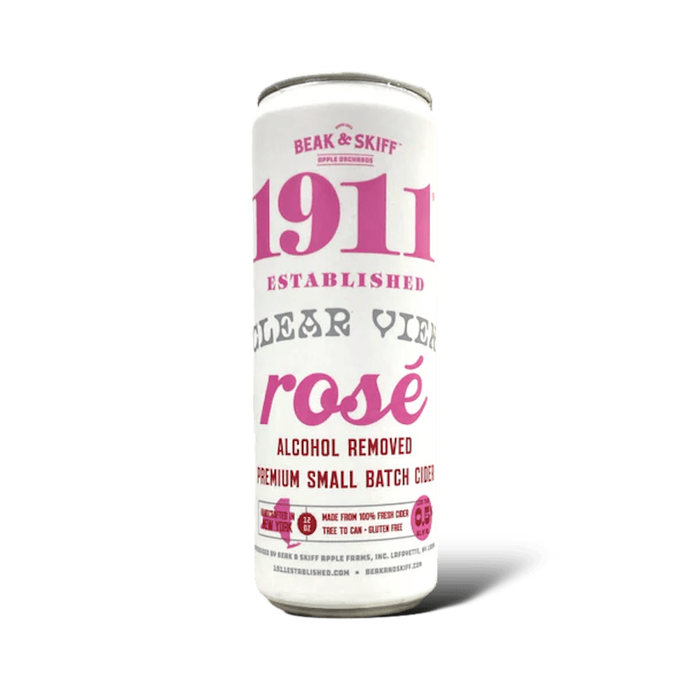 1911 Clear View Rose Non-Alcoholic Cider 12oz Can :: Non-Alcoholic ...