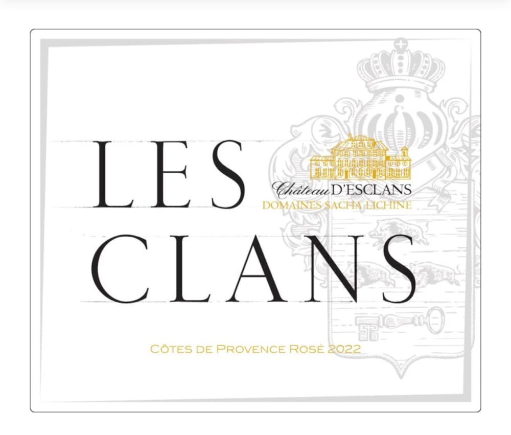 Chateau D'Esclans Les Clans Rose 2022 :: Rosé