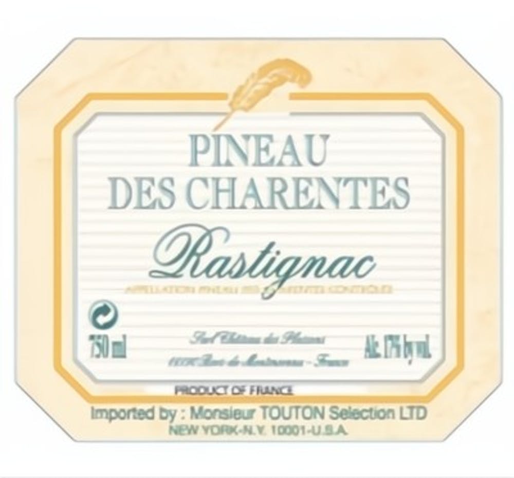 Chateau de Plassons Rastignac Pineau des Charentes NV :: Dessert Wine