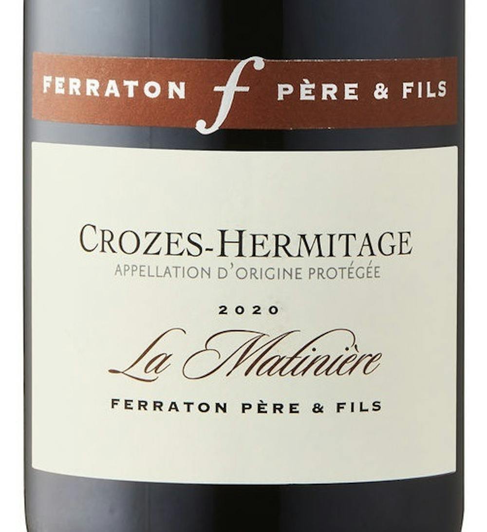 Ferraton Pere & Fils Crozes Hermitage La Matiniere 2020 :: Shiraz / Syrah