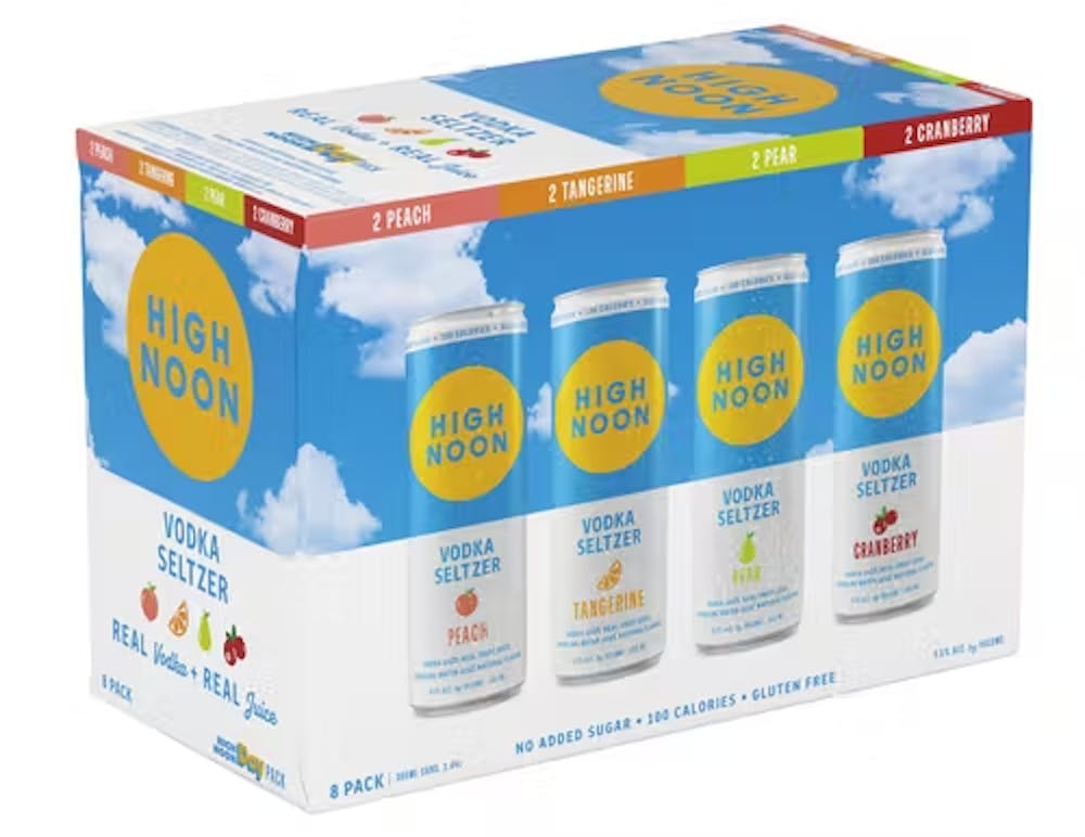 High Noon Good Day Variety Hard Seltzer 8-355ml Cans :: Ready to Go ...