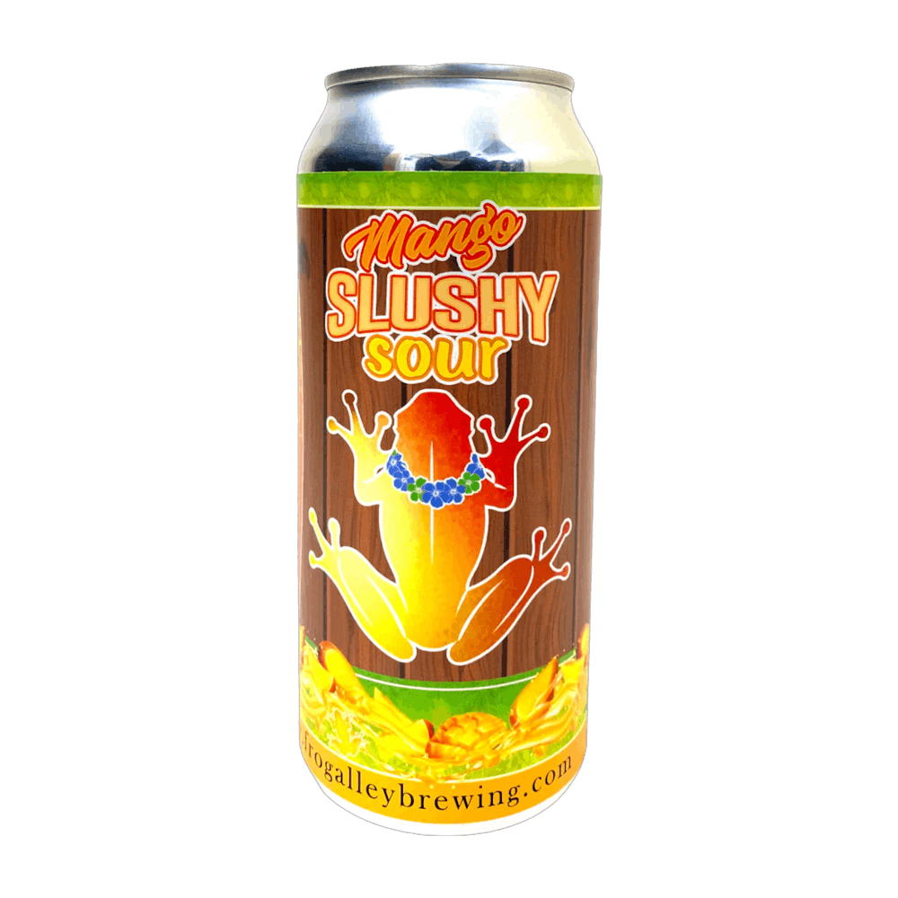 Frog Alley Brewing Co Mango Slushy Sour 16oz Can :: Sour