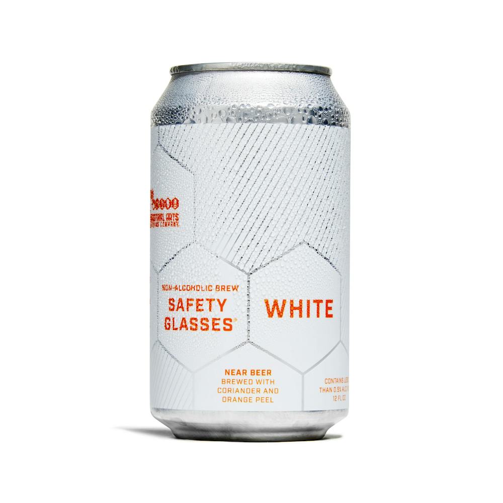 Industrial Arts Non-Alcoholic Safety Glasses White 12oz Can :: Non ...