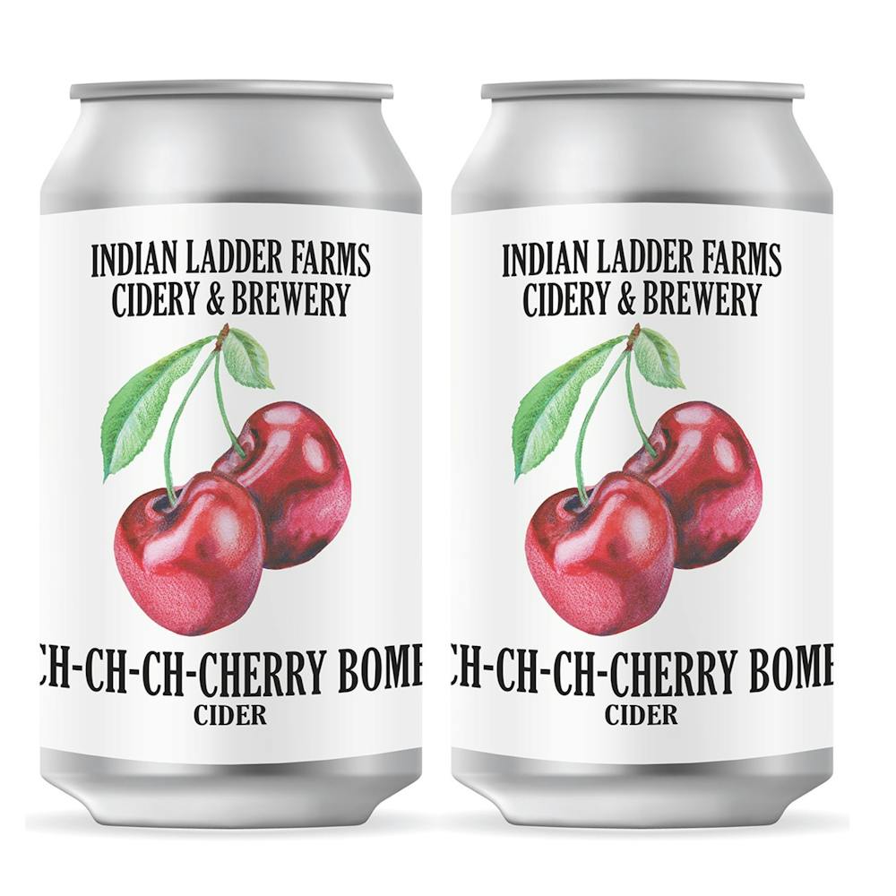 Indian Ladder Farms Cidery Ch-Ch-Cherry Bomb 4-16oz Cans :: Cider