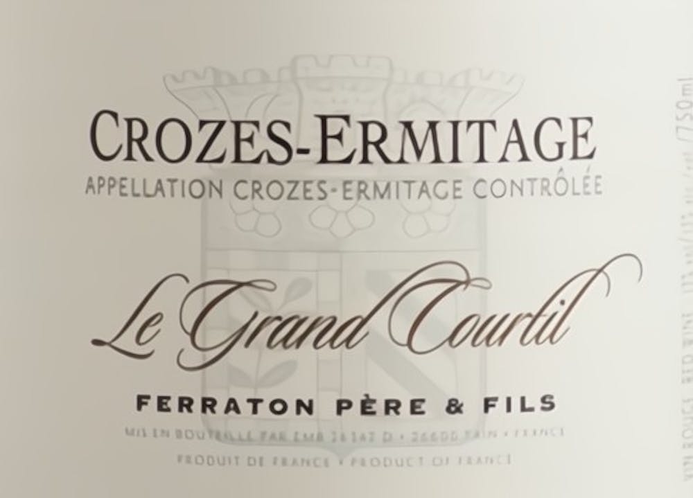 Ferraton Pere & Fils Crozes Ermitage 2020 :: Shiraz / Syrah