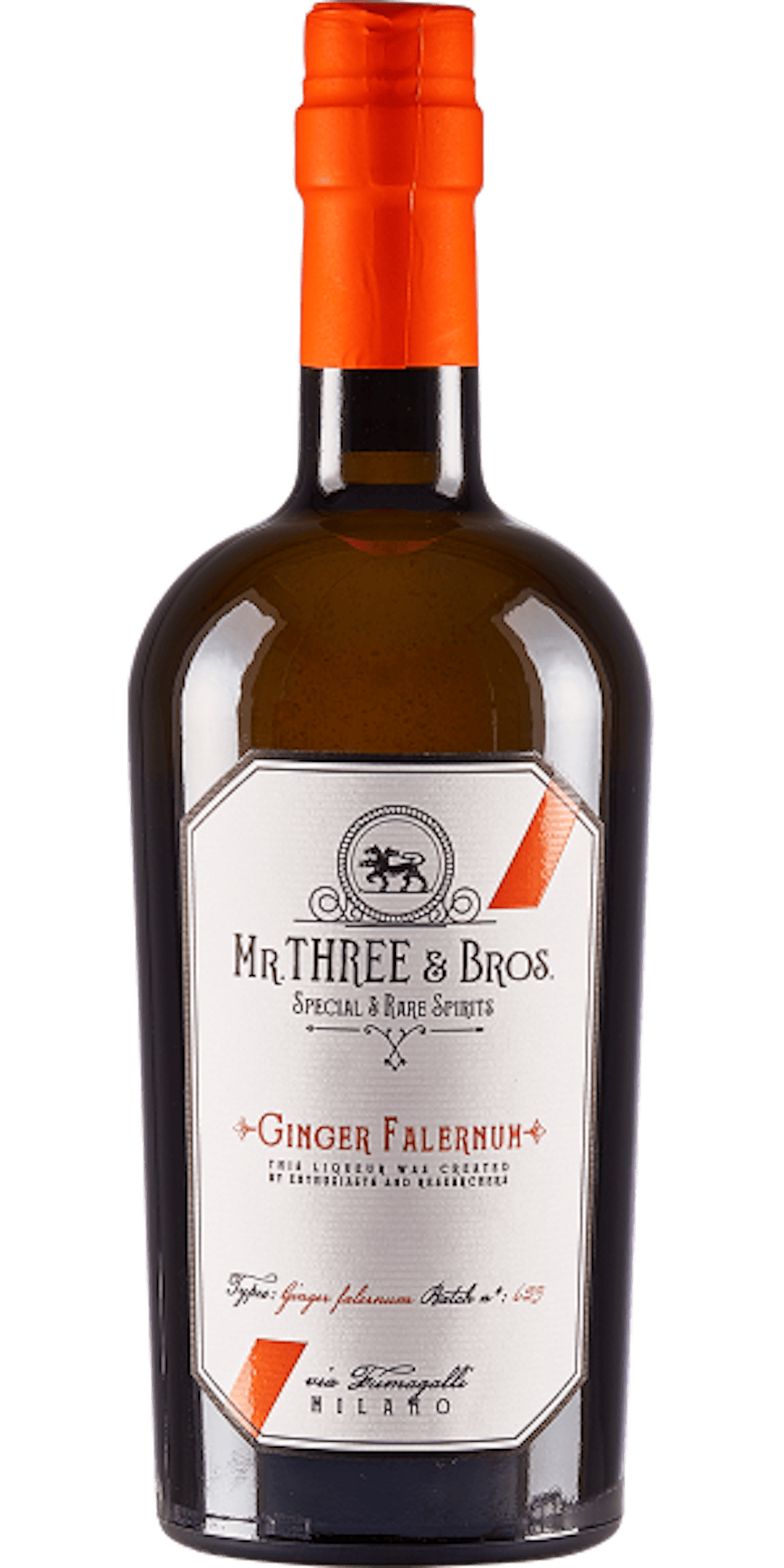 Mr. Three & Bros Ginger Falernum 750ml :: Aperitifs & Digestifs
