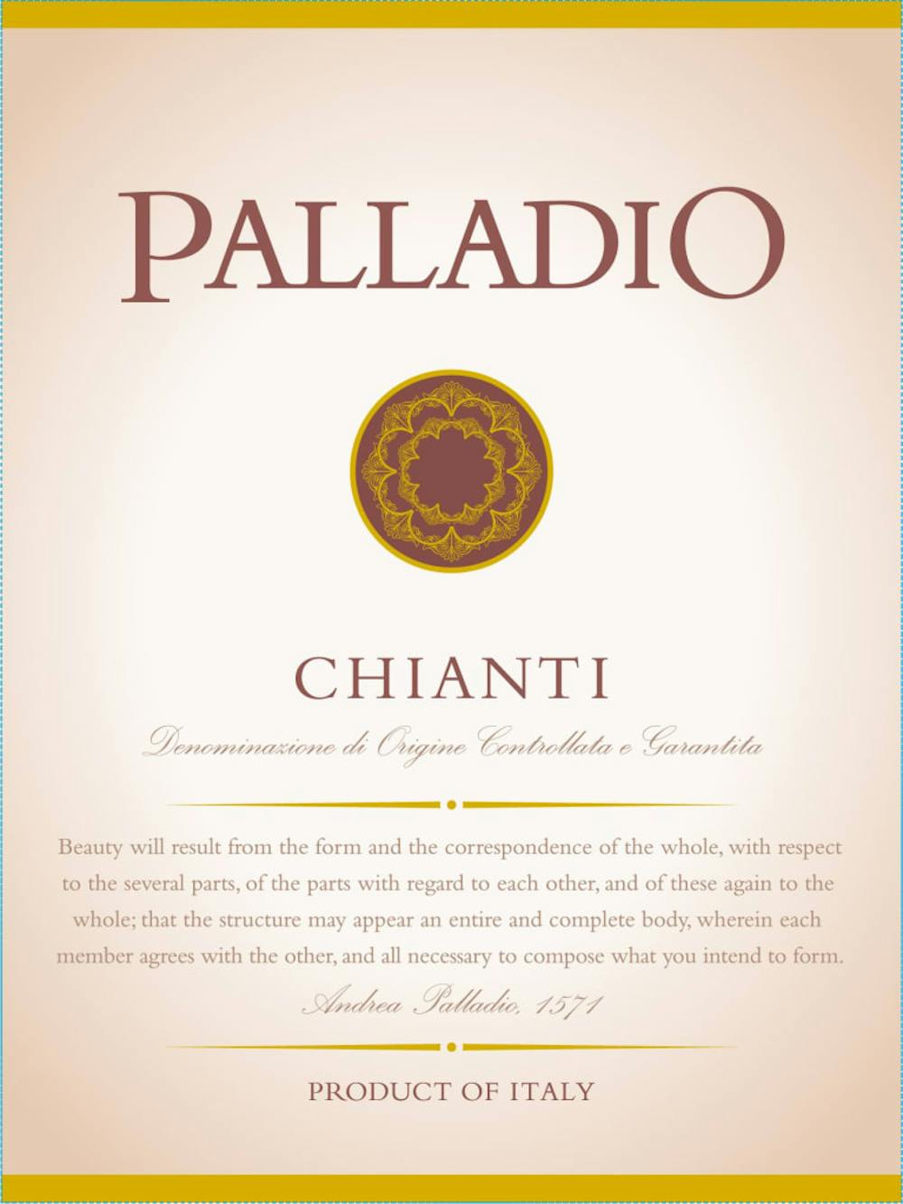 Palladio Chianti 'Organic' 2022 :: Italian Red